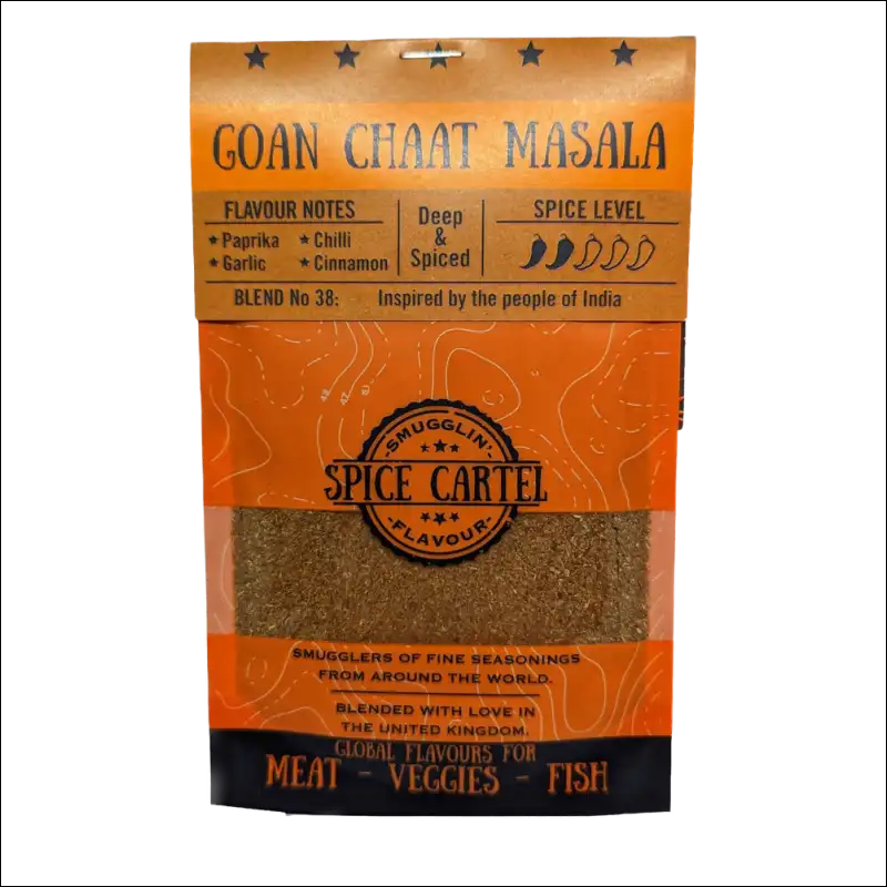 Goan Chaat Masala 35g - Spice Cartel’s Authentic Blend – Hillside Woodfuels